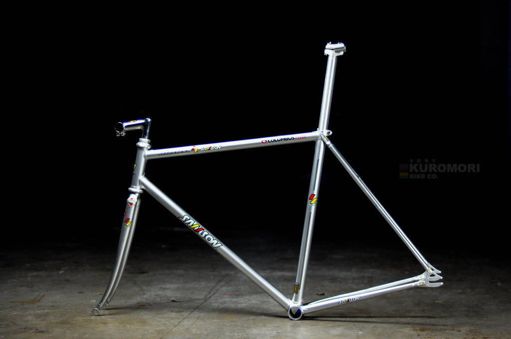 Samson Illusion Columbus Squadra Corse Track Frameset. – Kuromori Bike Co.