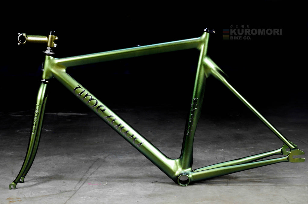 Umezawa Alu Track Frameset – Kuromori Bike Co.